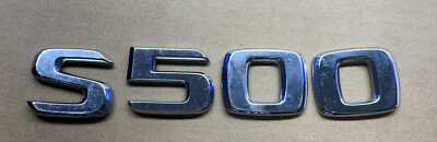 95 96 97 98 99 MERCEDES S500 REAR TRUNK LID EMBLEM LOGO BADGE (5) | eBay