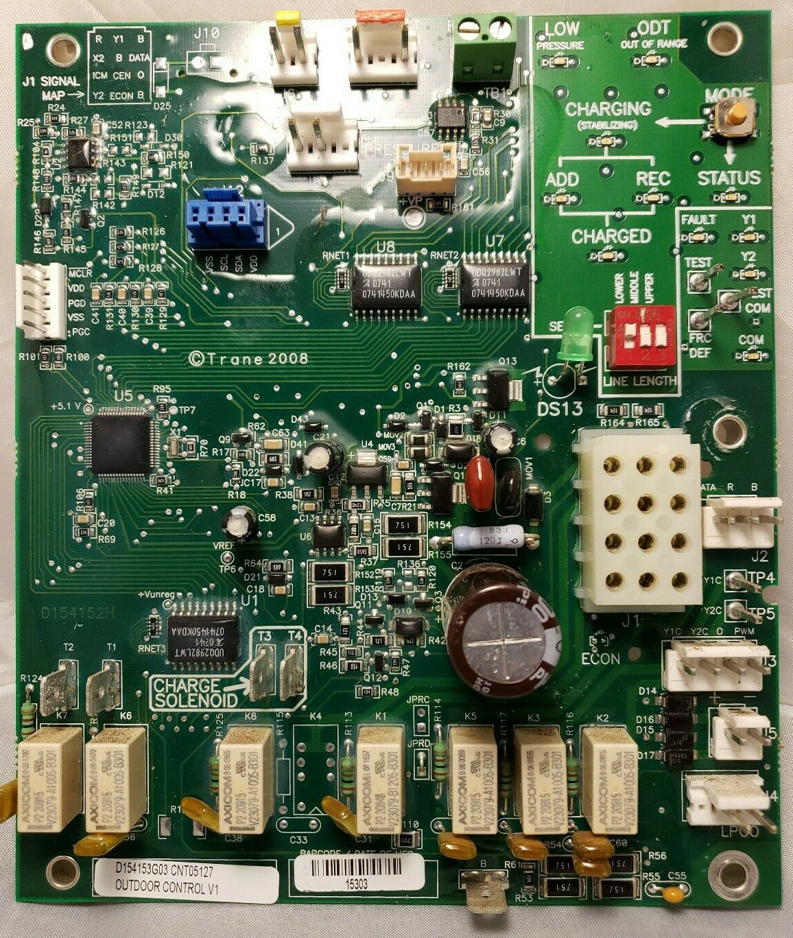 Trane Condenser Control Board CNT05127 D154153G03 15303 | eBay