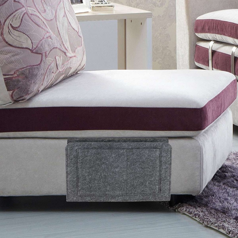 US Bedside Storage Organizer Couch Remote Control Caddy Bed Table ...