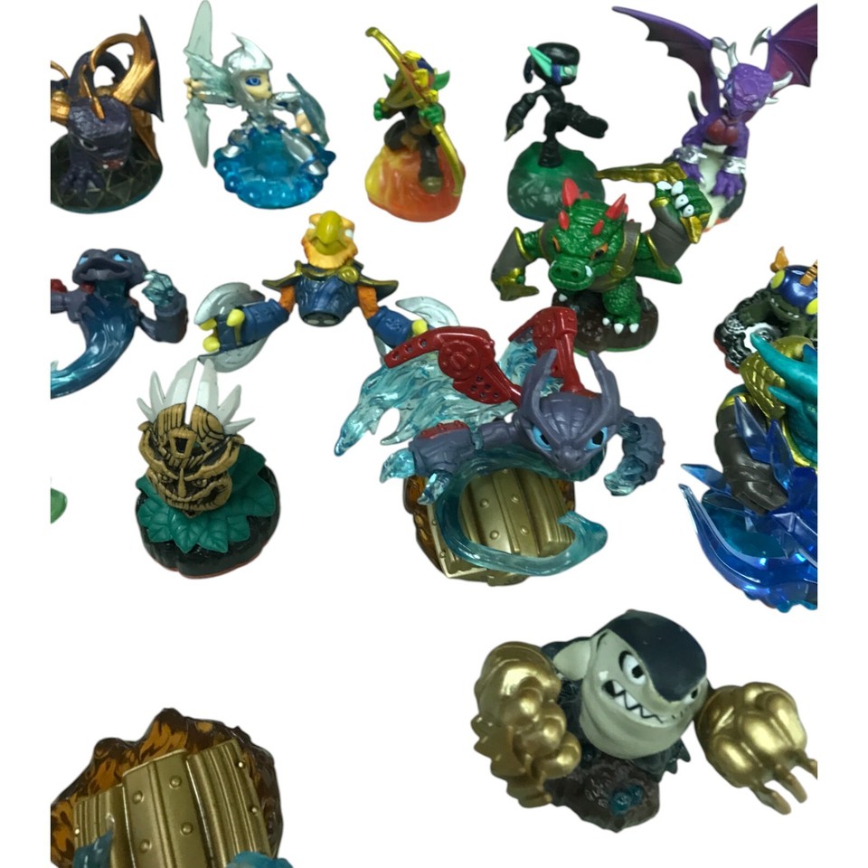 Skylanders Figure Lot Mixed Characters from Spyro's Adventure Trap Team ...