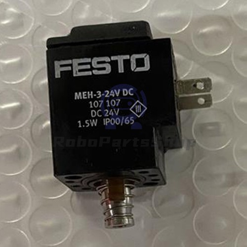 NEW FESTO MEH-3-24VDC 107107 Solenoid Valve 1pcs | eBay