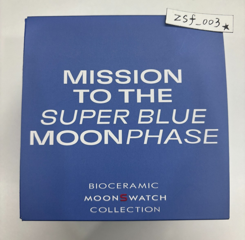 #Moons watch MISSION TO THE SUPER BLUE MOON PHASE | eBay