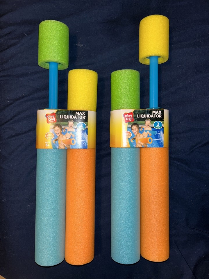 Play Day - Max Liquidator -2 Pack Water Blaster- Pool Toys | eBay