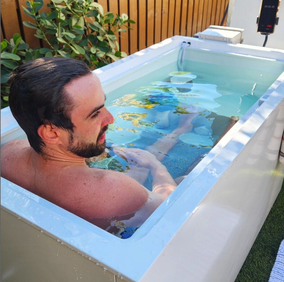 Silent Cold Therapy Tub Liner BoxPlunge Cold Plunge Liner For Chest ...