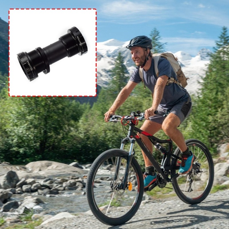 BB51 BB70 BB91 Bike Central Axles Replacement Road Bike Bottom Bracket ...