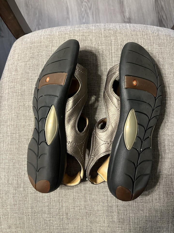 Clarks Structured Brown Sandals Women’s Size 9M | eBay