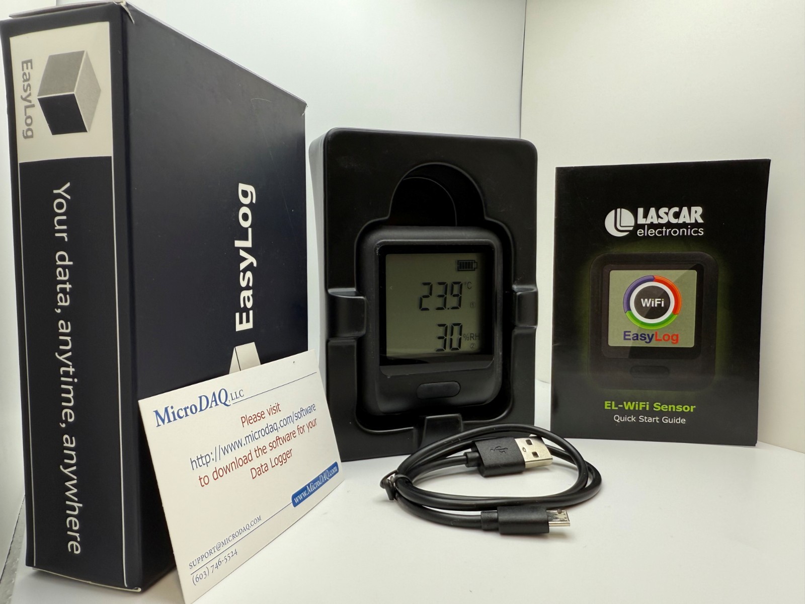 *OPEN BOX* Lascar EL-WIFI-TH Humidity &Temperature WiFi Logger *OPEN BOX* | eBay