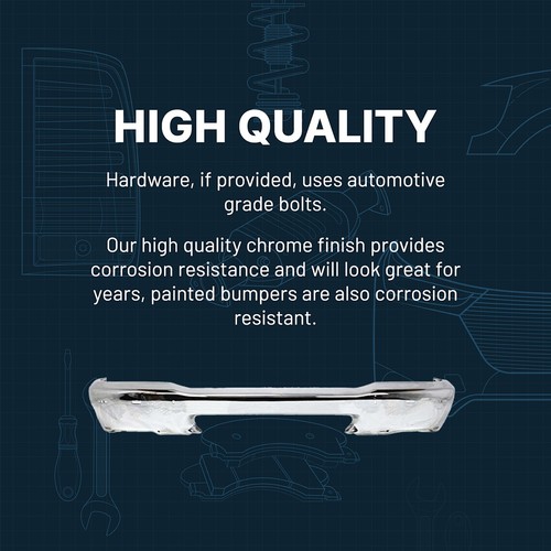 Bumper Kit For 1999-04 Ford F-250 Super Duty F-Series Front Chrome with ...