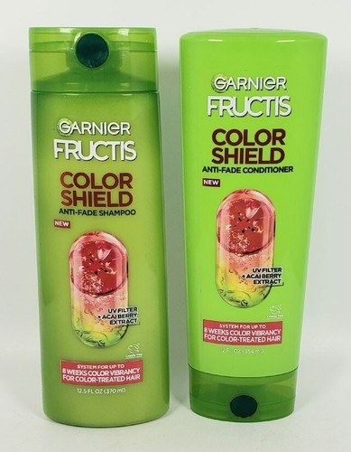 Garnier Fructis Color Shield Anti-Fade (1) Shampoo and (1) Conditioner ...