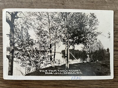 1926 Kohl’s Resort, Bear Lake, Haugen WI Posted Antique Real Photo ...