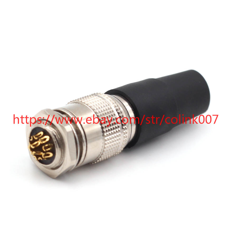 Hirose 12 Pin Connector HR10A-10P-12P+HR10A-12R-12S for Sony CCD Camera ...