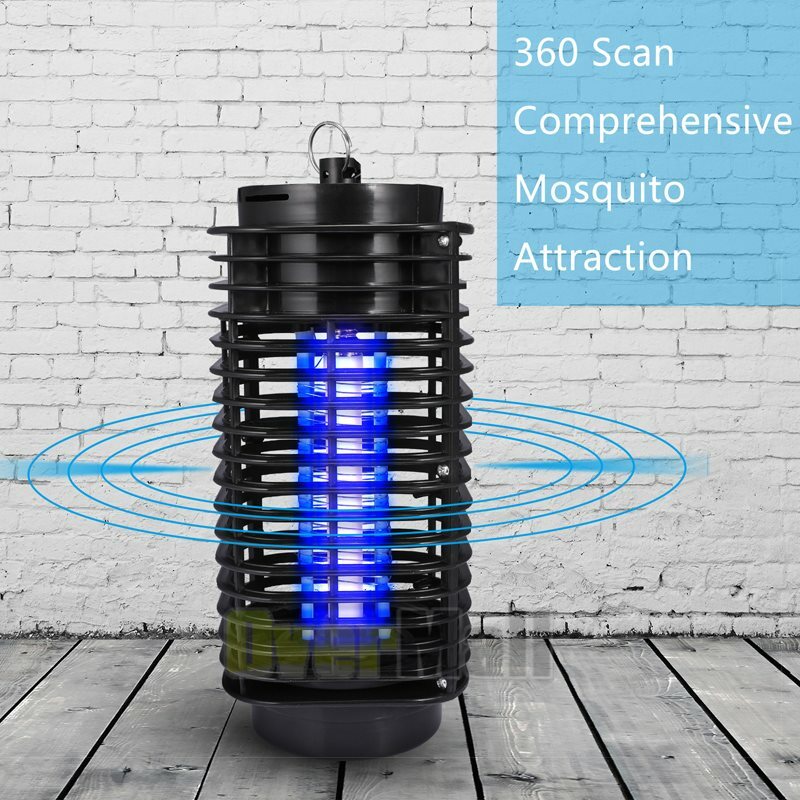 Electric Mosquito Insect Killer Zapper LED Light Fly Bug Trap Pest ...