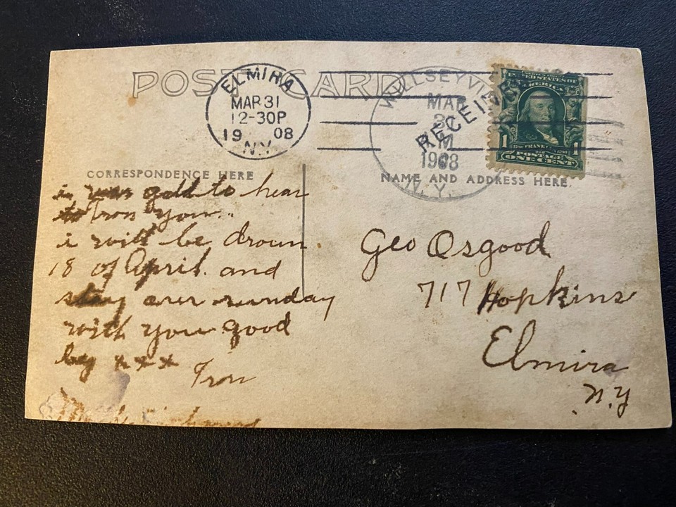 Antique Real Photo RPPC Postcard Wilseyville NY - Lumber Yard Wilsey ...