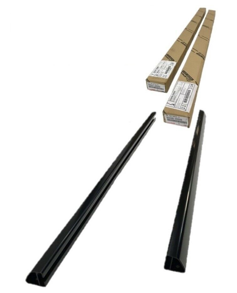 NEW OEM FACTORY TOYOTA 4RUNNER BLACK ROOF RAIL UPGRADE 2 PIECE SET ...