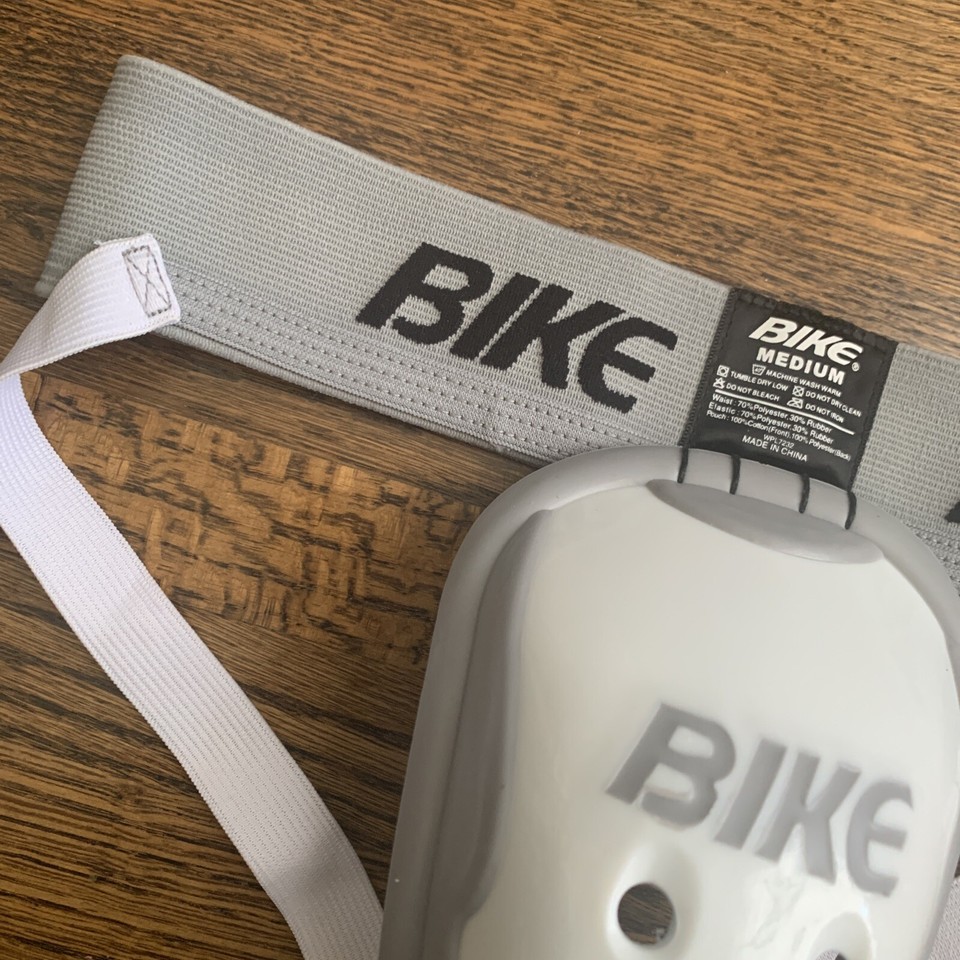 Bike Men Rare Jockstrap 2” Waistband Athletic Jock Supporter Cup Size ...