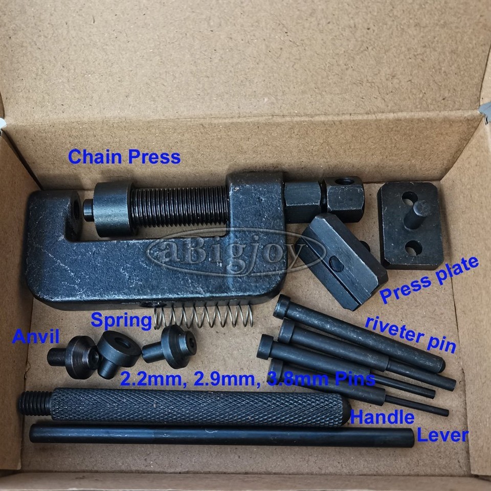 Cam Chain Splitter Breaker & Riveting Rivet Riveter Tool Kits ...