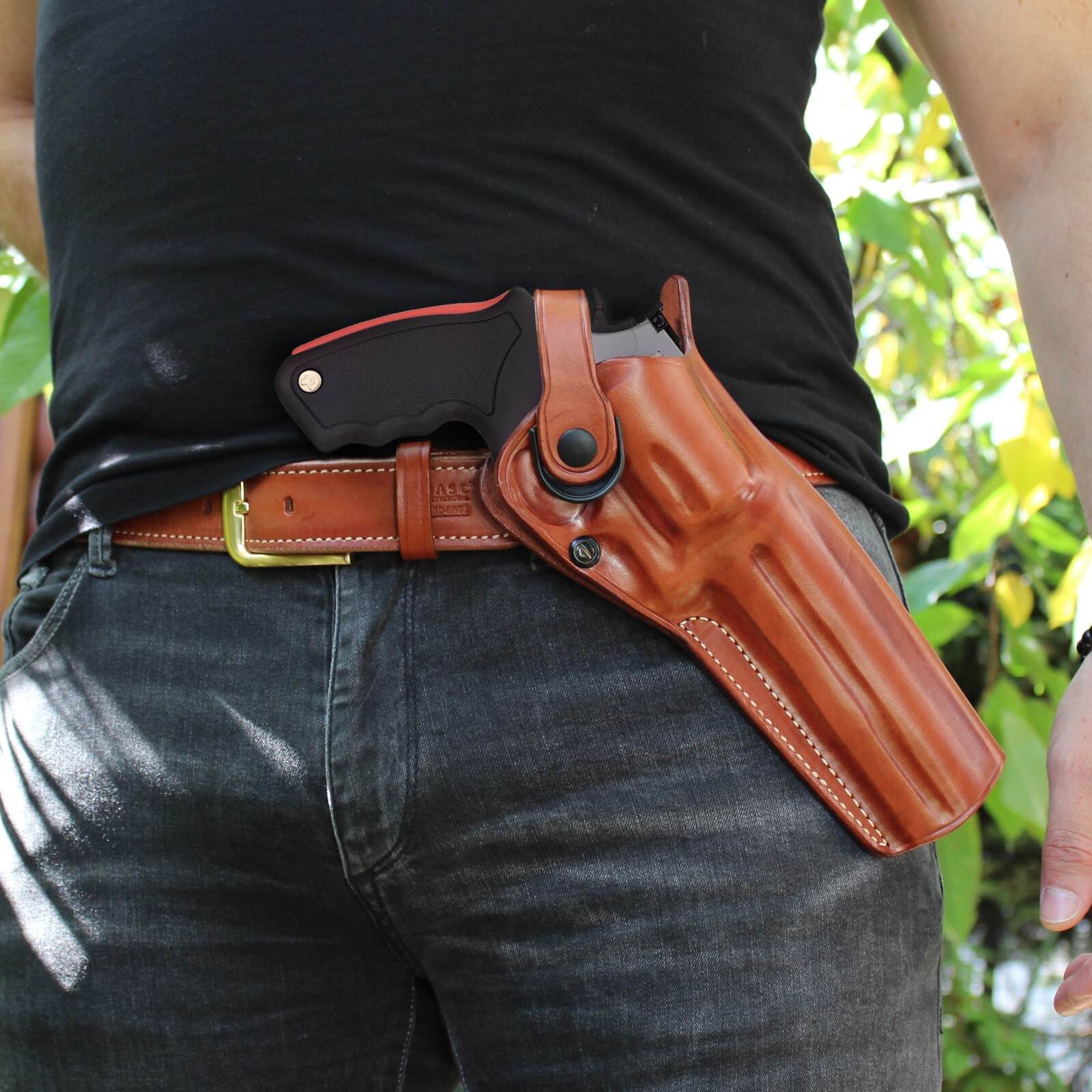 3-Slots Holster Fits Taurus Raging Hunter 44 Mag/ 454 Casull 6.75 ...