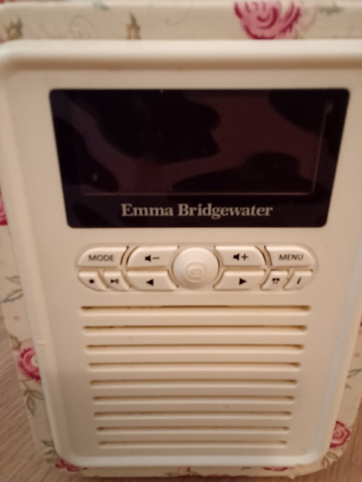 Emma Bridgewater Pink Roses Dab/ Fm Radio | eBay UK