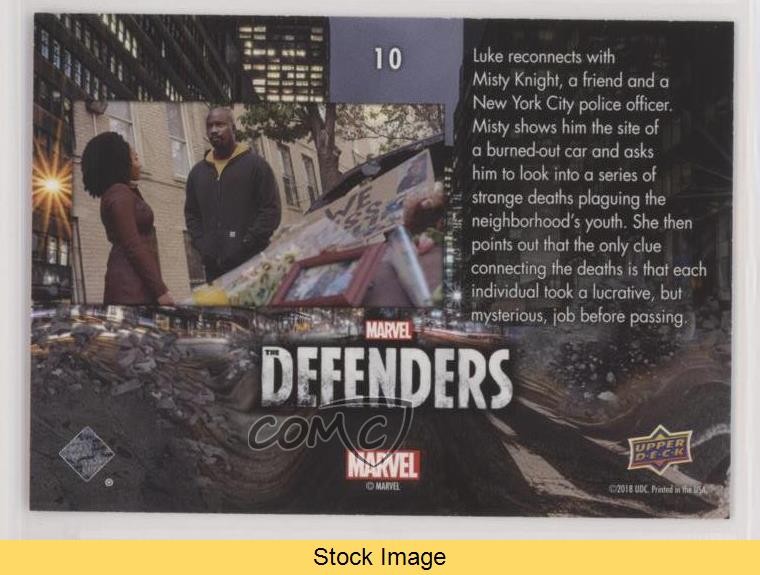 2018 Upper Deck Marvel Defenders Color Wheel Always the Same Story #10 ...