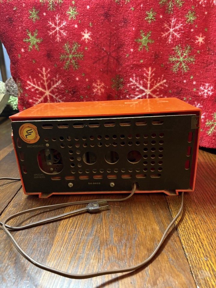 philco transistor radio vintage Orange Tested And Works | eBay