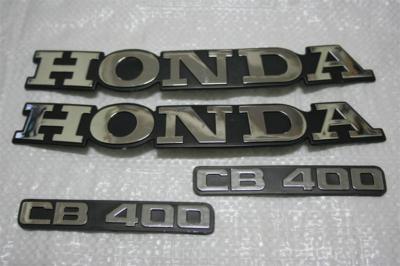 honda 400 cb400 superfour emblem L/R SET NEW 95-98 | eBay