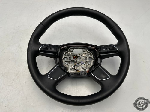 2012-2015 AUDI A6 A7 COMPLETE 4-SPOKE HEATED STEERING WHEEL LEATHER ...
