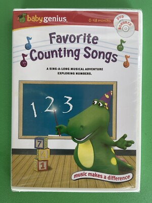 Baby Genius Favorite Counting Songs Musical Adventure Exploring Numbers ...