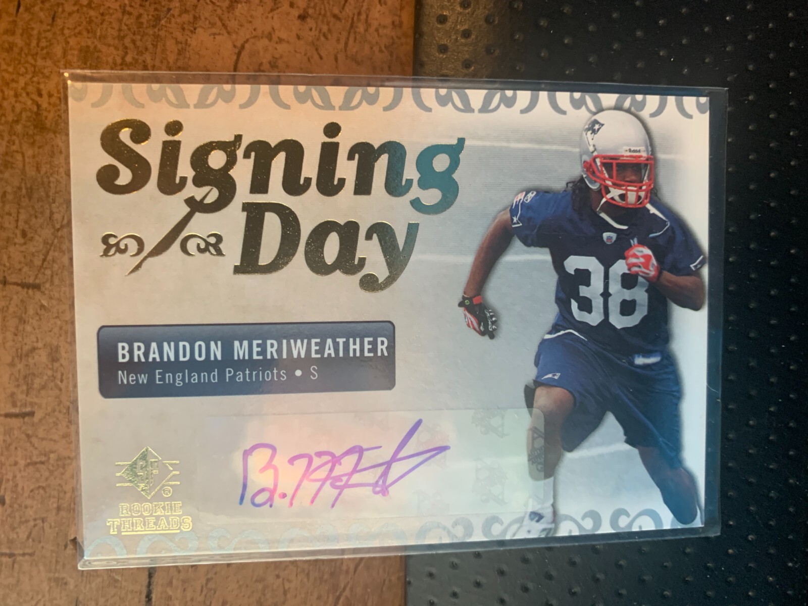 2007 SP Rookie Threads Signing Day Autographs BRANDON MERIWEATHER | eBay
