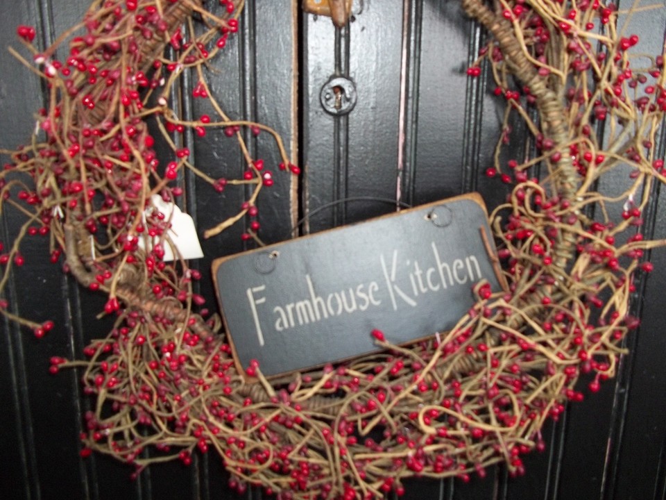 Primitive Custom Wood Wall Hanging Decor Signs for Wreath and Grapevine ...