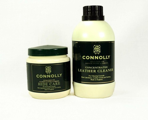 Connolly Leather Care Kit, Hide Care + Leather Cleaner | eBay