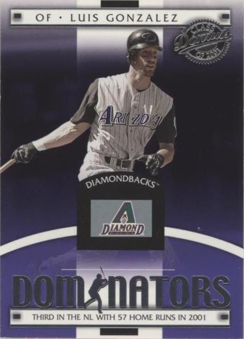2001 Donruss Class Of 2001 - Luis Gonzalez #DM-8 for sale | eBay