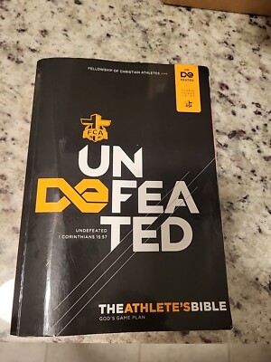FCA The Athlete's Bible: Undefeated Edition 2015 Christian Standard ...