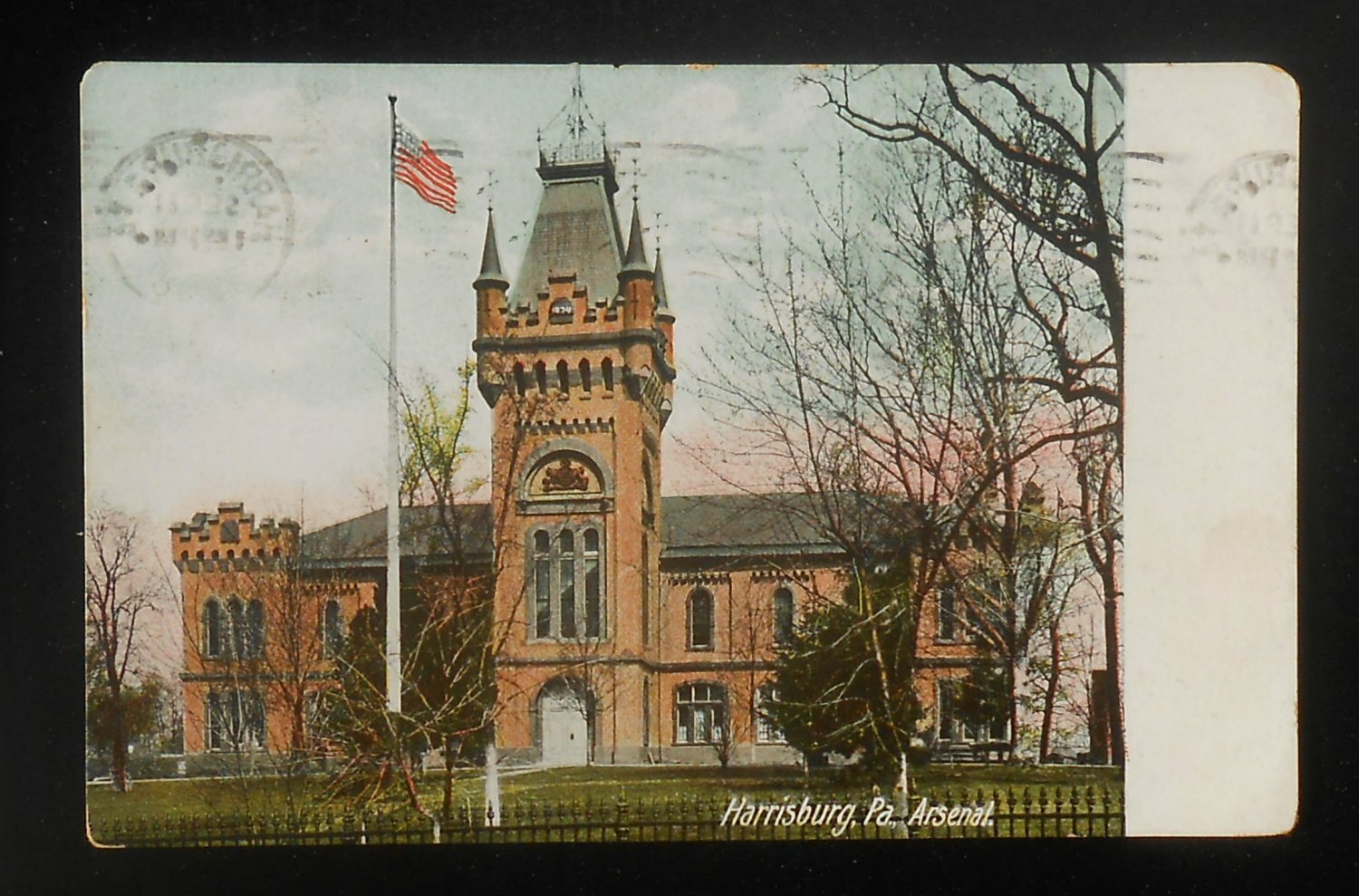 1908 Arsenal Harrisburg PA Dauphin Co Postcard Pennsylvania | eBay