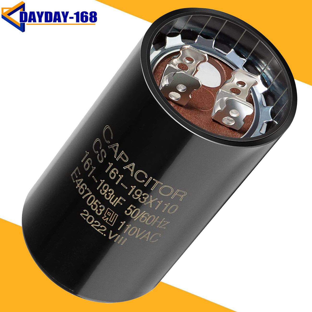 161-193UF Pool Pump Motor Start Capacitor for Hayward Super Pump 0.75 1 ...