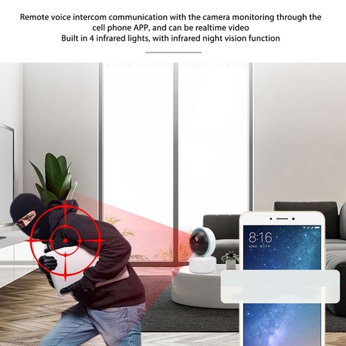 HD Wireless Surveillance Camera Humanoid Detection 1920x1080 WIFI ...