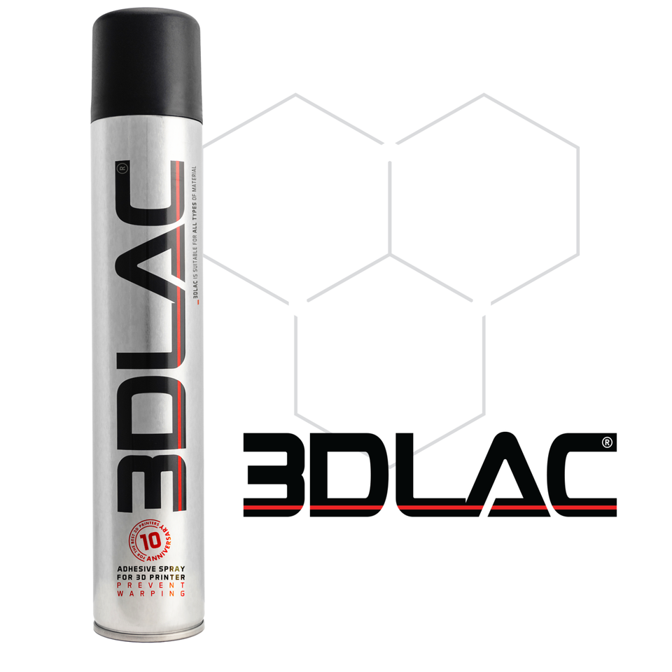 3DLac Anti Warping Adhesive Spray for 3D printer bed adhesion, 400 ml ...