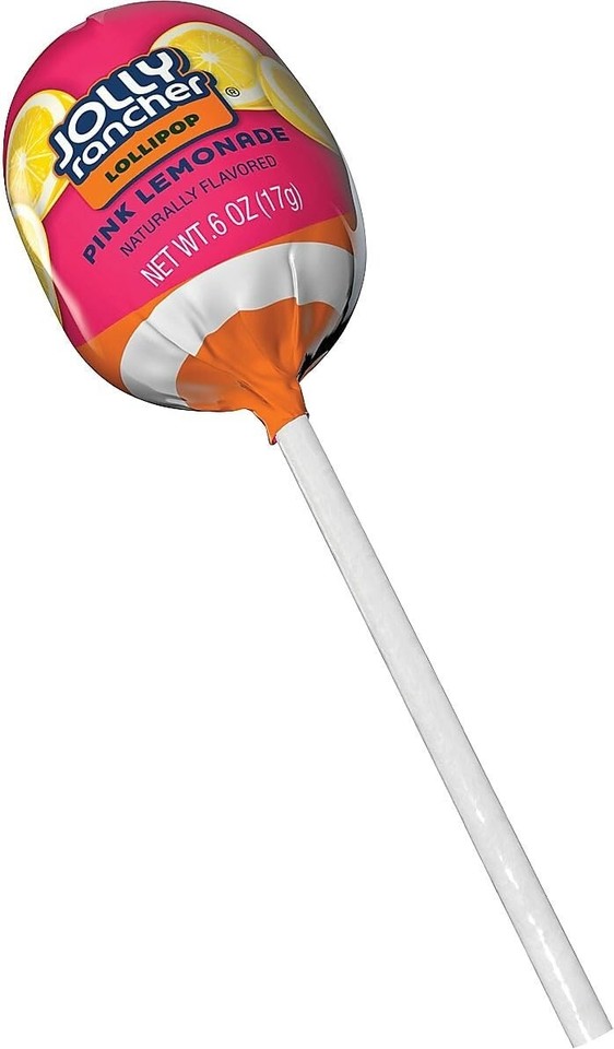 Jolly Rancher Round Lollipops, Assorted Fruit Filled Pops, Bulk Candy ...