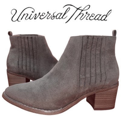 UNIVERSAL THREAD BOOTIES | EXCELLENT CONDITION | GREY / KHAKI / BROWN ...