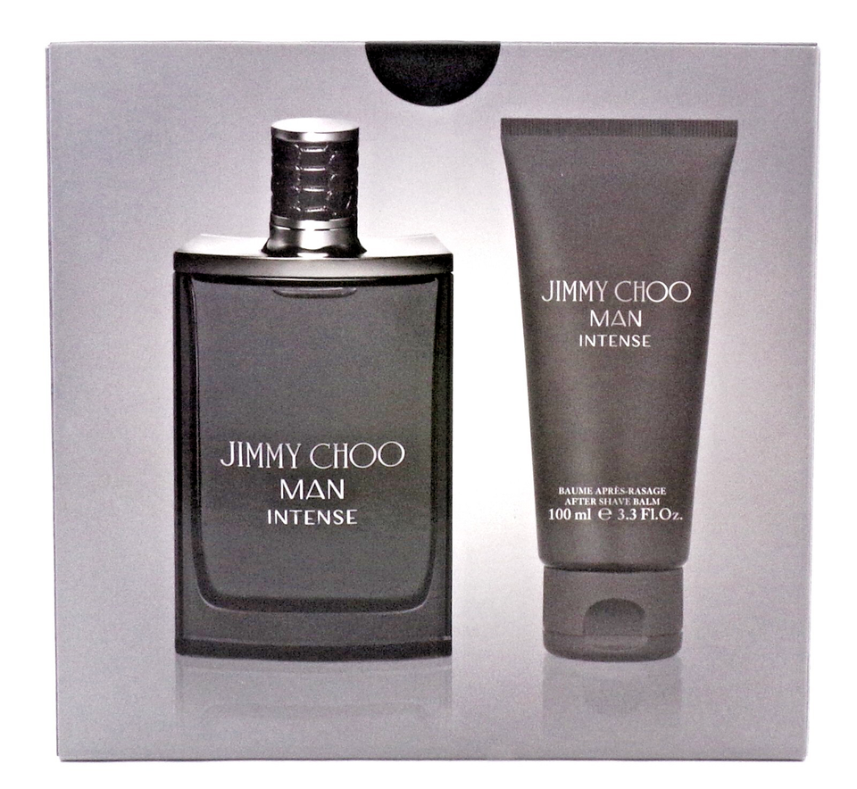 Jimmy Choo MAN INTENSE 3.3 oz EDT Spray + 3.3 oz After Shave Balm. New ...