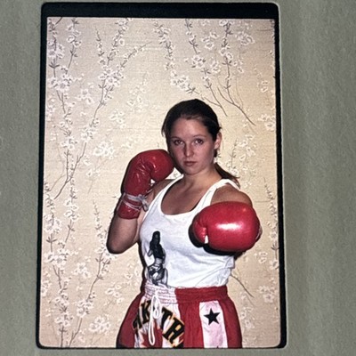 Vintage 1995 Olivia Gerula Canadian Boxer Portrait 35mm Transparency ...