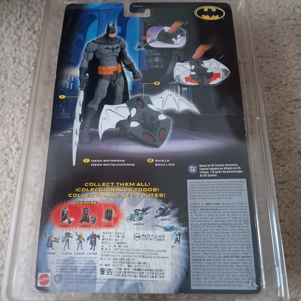 Mattel DC Comics Attack Armor BATMAN 6 " Figure 2003 - RARE Read ...