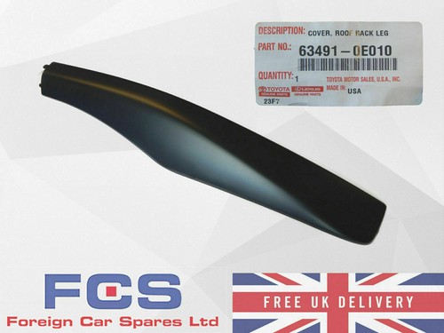 *NEW* GENUINE LEXUS RX300 330 350 400H FRONT RH ROOF RAIL RACK COVER ...