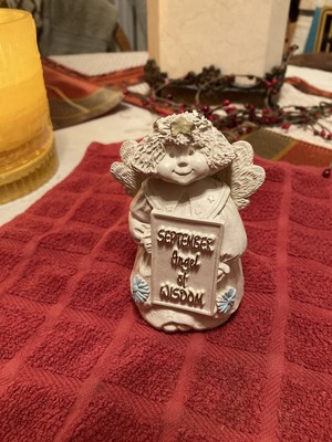 Small VIRGO Statue Angel Of Wisdom 4” Tall | eBay