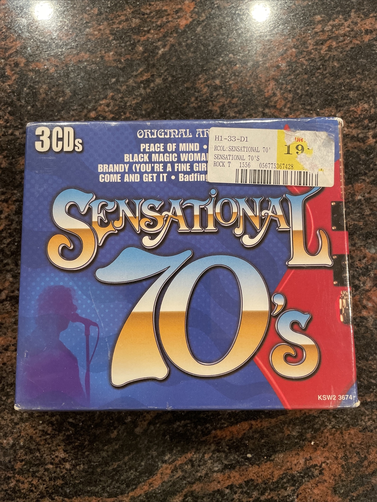 Sensational '70s [2000/Box Set] by Various Artists (CD, Nov-2000, 3 ...