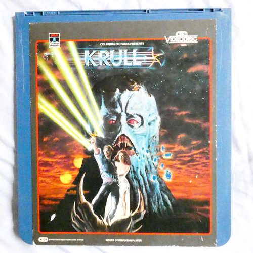 KRULL CED RCA Selectavision Video Disc Vintage Science Fiction 80s OOP ...