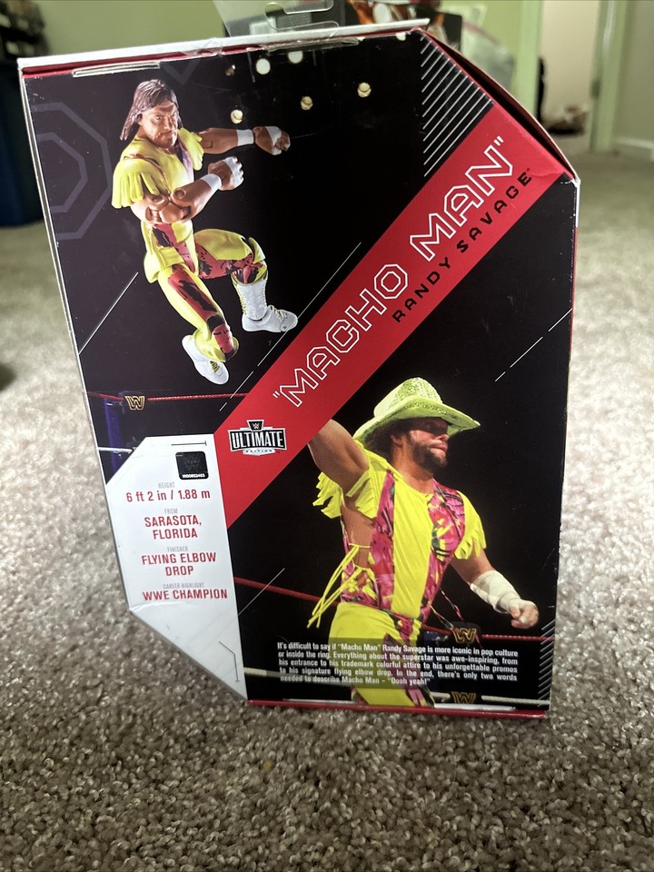 WWE Mattel Ultimate Edition Randy Savage Action Figure 887961921915 | eBay