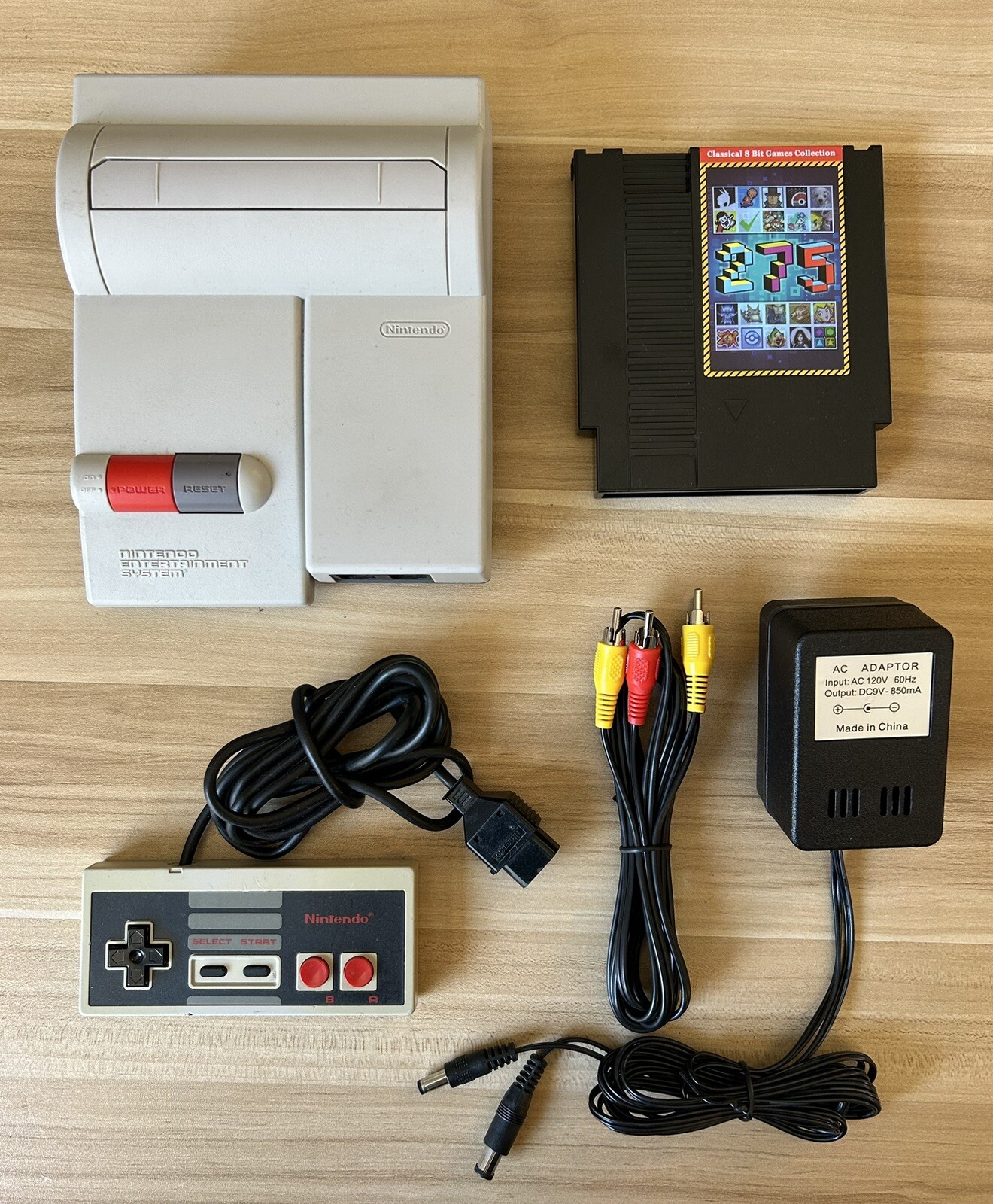 Nintendo Nes-101 Original Top Loader Console System With Controller AV ...