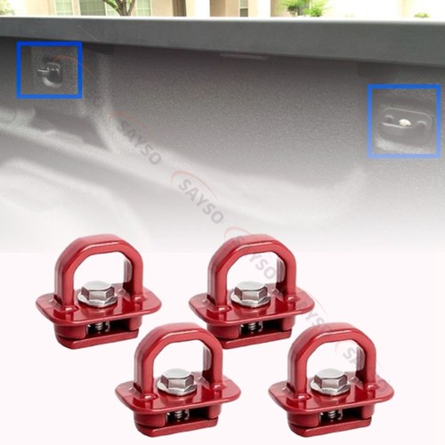 2007-2023 Chevy Silverado/GMC Sierra 4PCS For Tie Down Anchors Truck ...