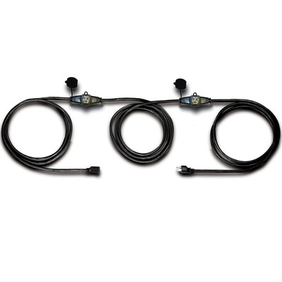 CBI Multi Outlet Power Cable 14-3 Extension Cord 25ft 3/15A | eBay