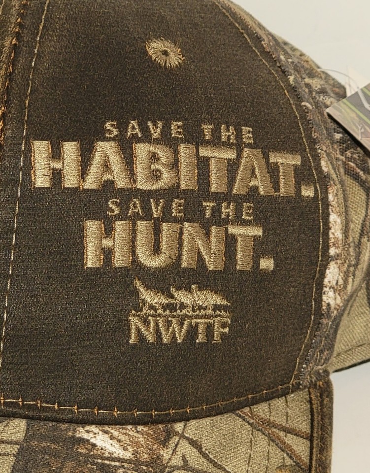 New NWT National Wild Turkey Federation NWTF Realtree Camo Camouflage ...